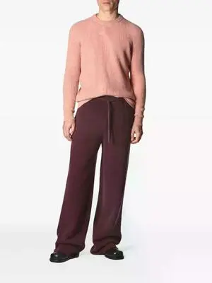 ROBERTO COLLINA Ribbed Crew Neck Sweater