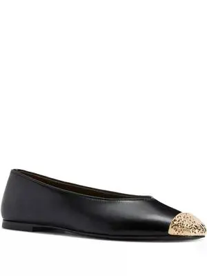 GIUSEPPE ZANOTTI Georgia Leather Ballet Flats
