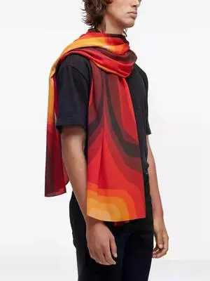 OSKLEN Ipanema Wave-print Scarf