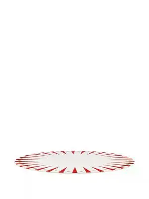 ALESSI Star-striped Decorative Plate - White