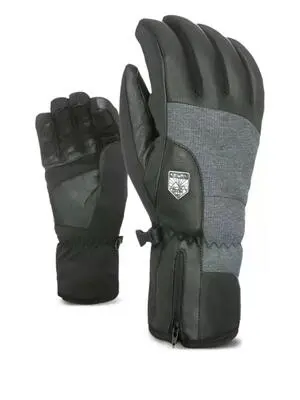 LEVEL Paneled Gloves - Black