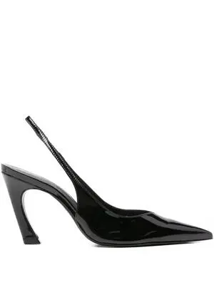 Schutz 90mm Pointed-toe Slingback Pumps