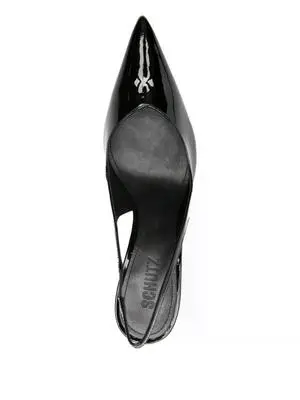 Schutz 90mm Pointed-toe Slingback Pumps