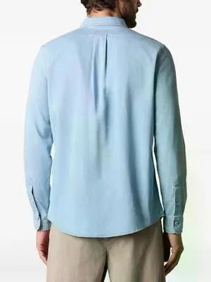 Brooks Brothers Open-collar Denim Shirt