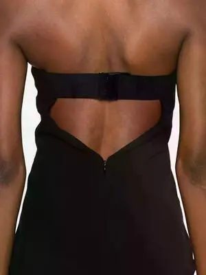 Pinko Strapless Jumpsuit With Split Hem
