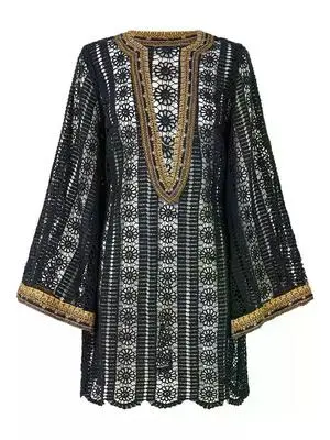 Camilla Lace Deep V-neck Tunic