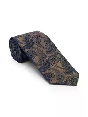 Brunello Cucinelli Jacquard Silk Neck Tie
