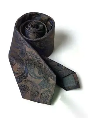 Brunello Cucinelli Jacquard Silk Neck Tie