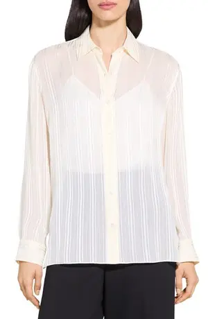 Theory Spread Collar Shirts For Women