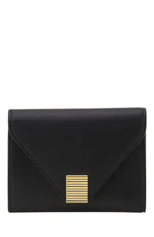 LANVIN Concerto Arpège Leather Wallet - Black