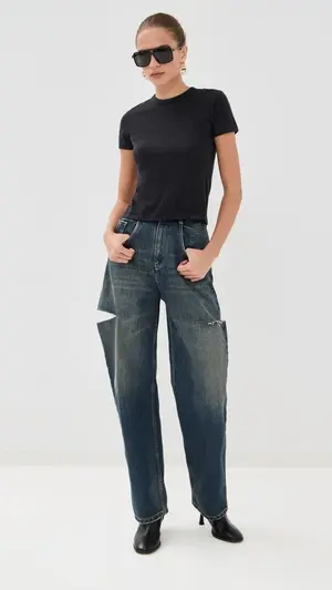 MAISON MARGIELA 5 Pocket Denim Pants