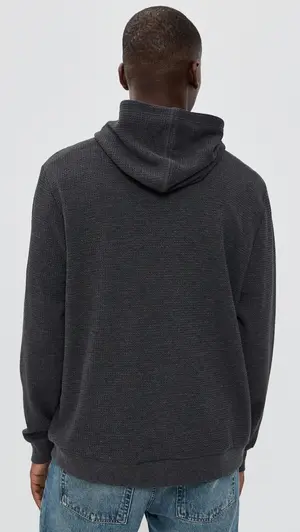 Marine Layer Waffle Knit Hoodie