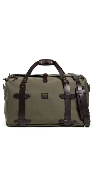 Filson Medium Rugged Twill Duffle Bag - Otter Green