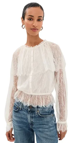 Cami Nyc Vitoria Lace Blouse