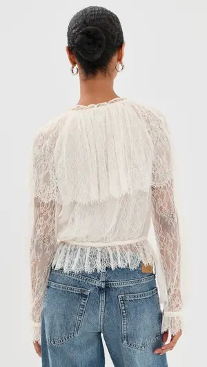 Cami Nyc Vitoria Lace Blouse