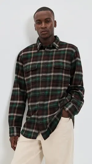 Filson Vintage Flannel Work Shirt