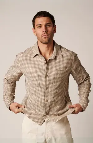 LEISURE LAB Jackson Button Up - Frontier