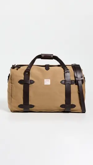 Filson Medium Rugged Twill Duffle Bag - Tan