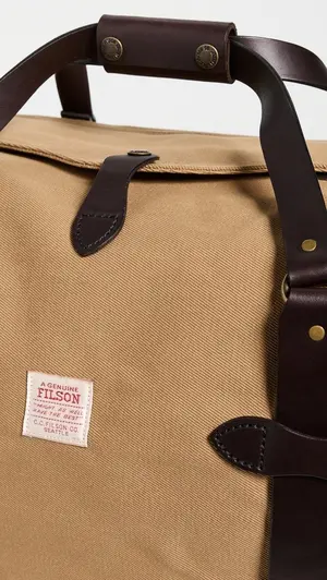 Filson Medium Rugged Twill Duffle Bag - Tan