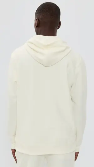 Onia Waffle Half Button Hoodie