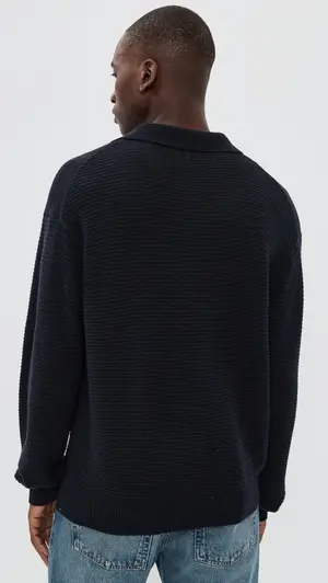 FRAME Textured Wool Cashmere Sweater