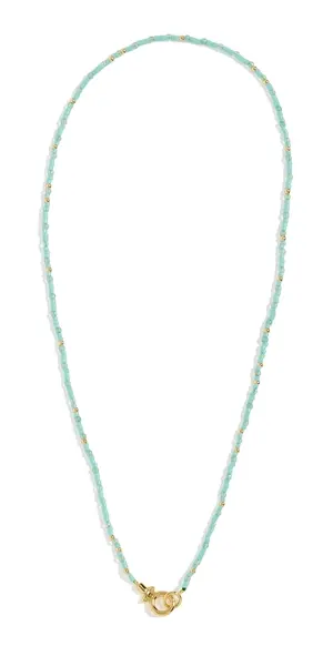 Gorjana Poppy Gem Necklace - Aventurine