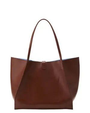 LANVIN Concerto Arpège Leather Tote Bag