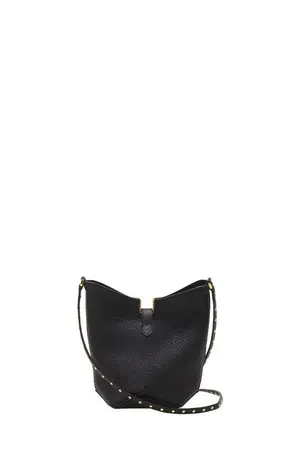 LANVIN Catch Nano Leather Bucket Bag
