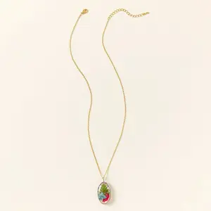 UNCOMMON GOODS Mother And Daughter Flower Pendant Necklace