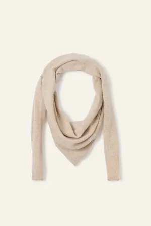 Ba&sh Colly Triangular Scarf - White