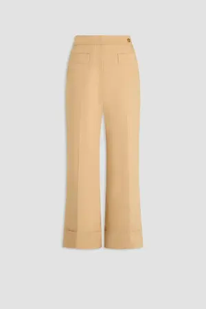CALLAS MILANO Brody Cropped Cuff Pants - Red