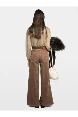 Zadig&Voltaire Eli Corduroy Wide Leg Pants