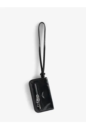 Zadig&Voltaire Rock Vintage Patent Keyring - Black