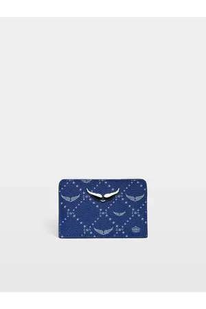 Zadig&Voltaire Zv Pass Monogram Card Holder - Natural