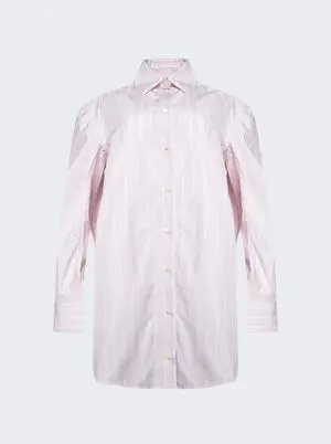 Jacquemus Ovalo Shirt Dress - Pink