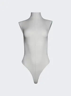 Wardrobe.NYC Sleeveless Bodysuit - White