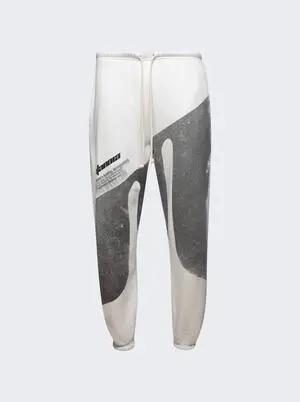 RIVINGTON ROI REBIS Paraclete Sweatpants Max - White