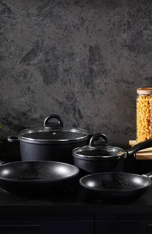 CUISINE::PRO® Stone™ 6-piece Cookware Set