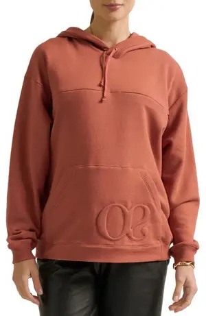 CACHE COEUR Maternity Nursing Hoodie - Terracotta