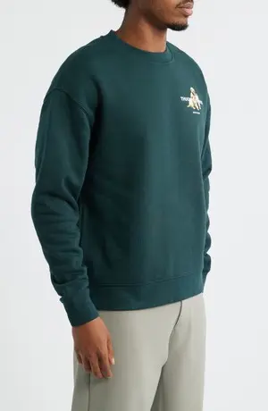 SANTO STUDIO Graphic Sweatshirt - Pine