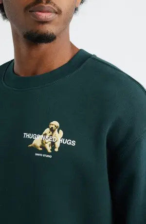 SANTO STUDIO Graphic Sweatshirt - Pine