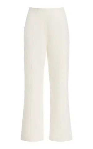 Posse Heidi Cotton-linen Trousers - Ivory