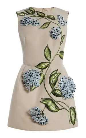 Oscar De La Renta Embellished Cocktail Dresses