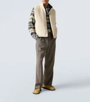 GOD'S TRUE CASHMERE Plaid Cashmere Shirt With Sunstone