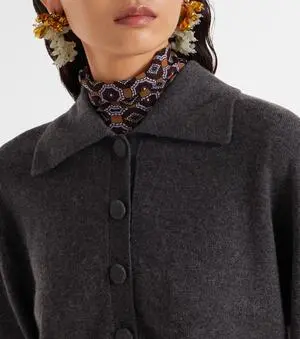 Dries Van Noten Cashmere Cardigan - Grey