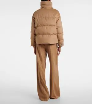 Max Mara Diego Reversible Camel Hair Down Jacket