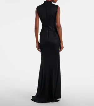Sportmax Cilen Cotton-blend Gown