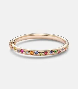 Pomellato Iconica 18kt Rose Gemstone Bangle - Gold