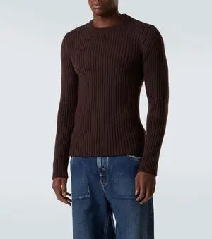 Dolce & Gabbana Ribbed Wool Top