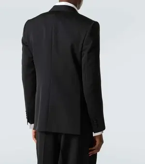 Dolce & Gabbana Wool And Silk-blend Tuxedo Jacket